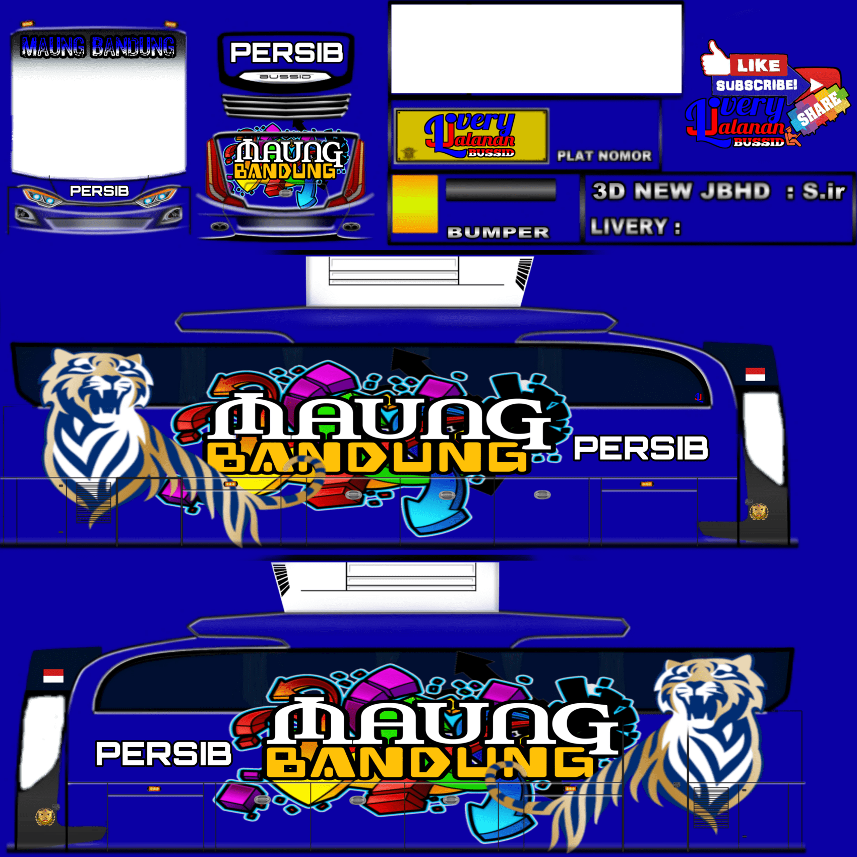 19+ Livery BUSSID Persib Lengkap, Cek Disini! – Esportsku
