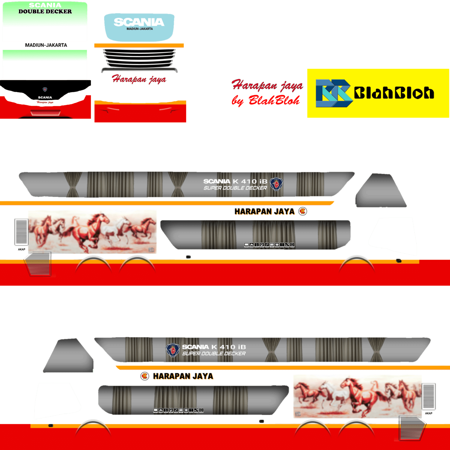 25+ Livery BUSSID Double Decker Racing, Ini Daftarnya! – Esportsku