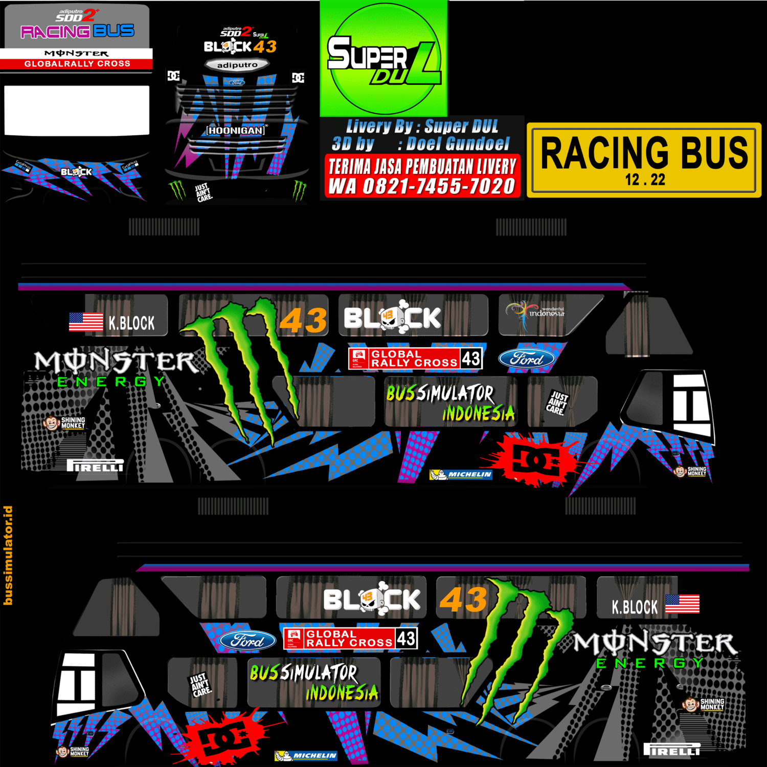 25+ Livery BUSSID Double Decker Racing, Ini Daftarnya! – Esportsku