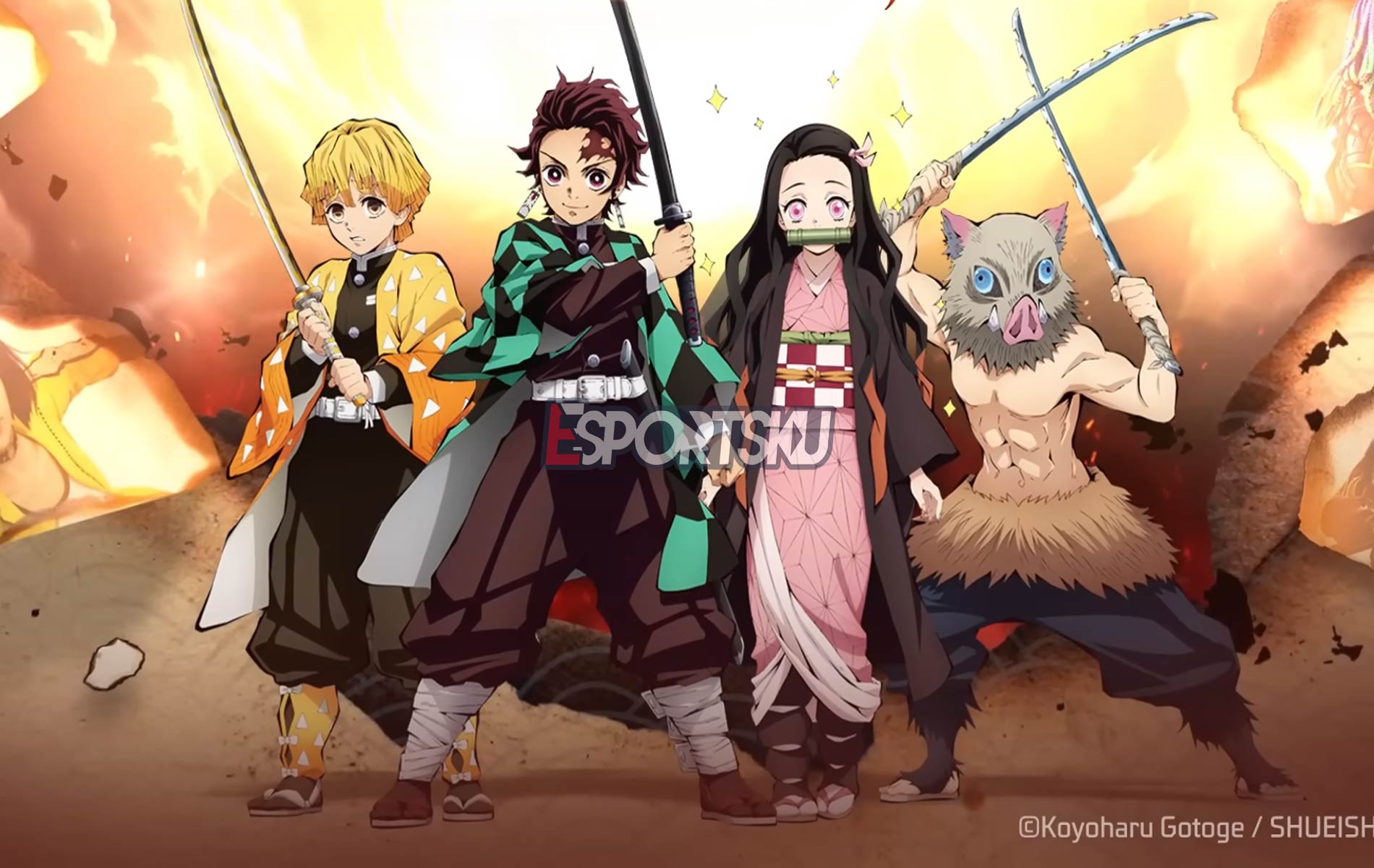 5 Bundle Demon Slayer Free Fire (FF) – Esportsku