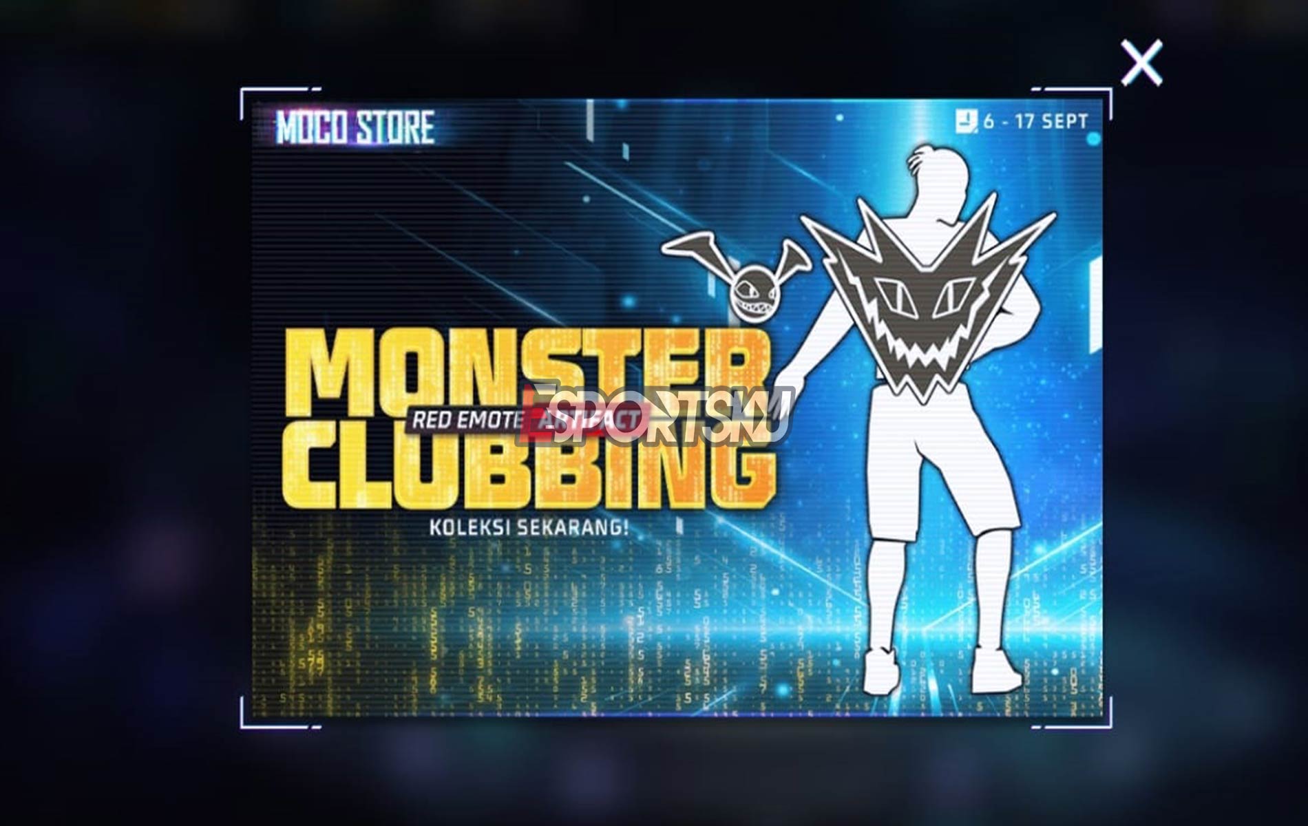 5 Cara Dapatkan Emote Monster Clubbing Free Fire (FF) – Esportsku