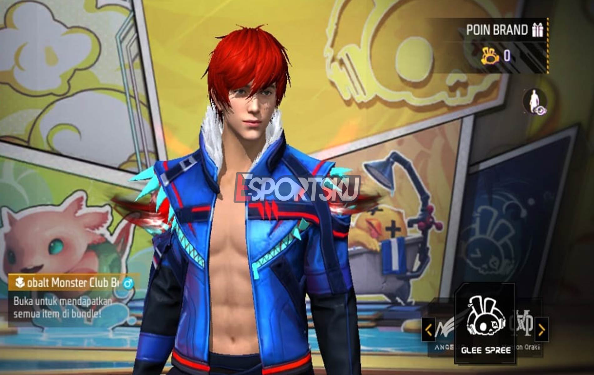 Inilah Total Harga Bundle Cobalt Monster Club Mythic Free Fire (FF ...