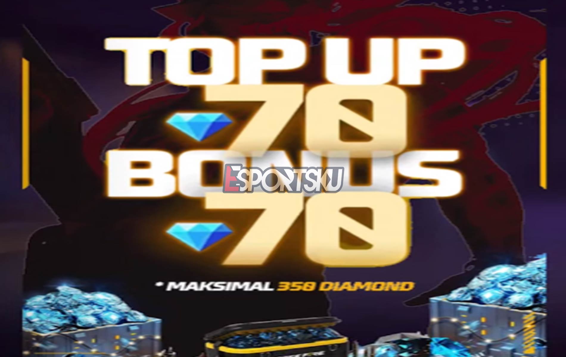 Kapan Rilis Event Top Up Bonus 70 Diamond Free Fire (FF)? – Esportsku