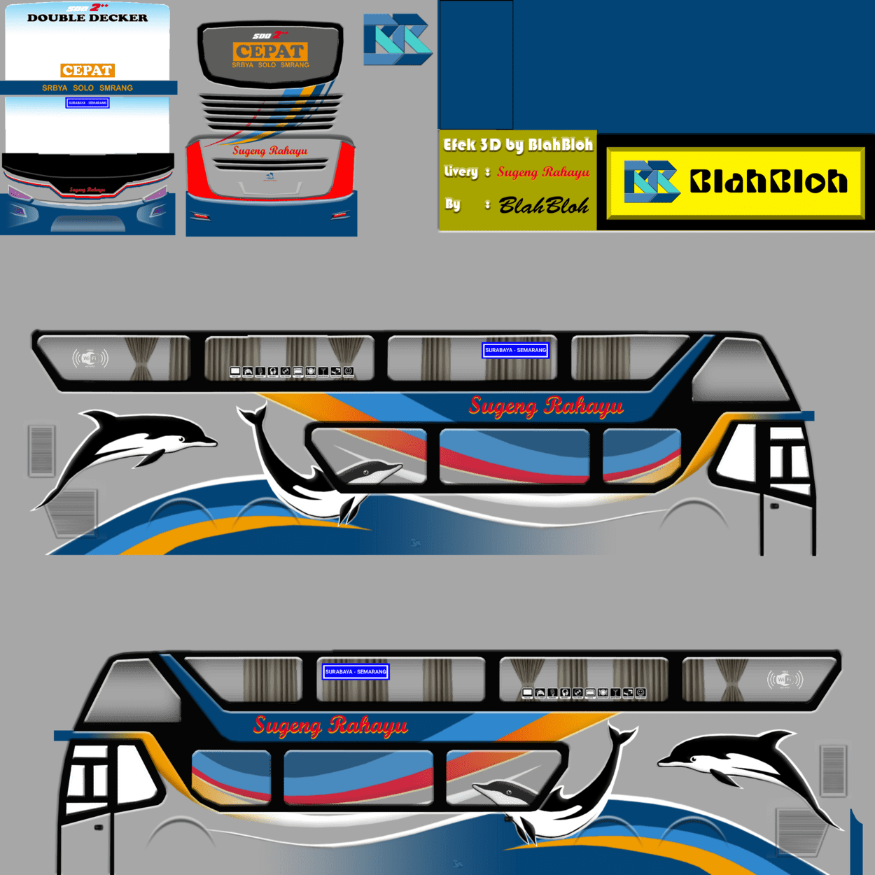 25+ Livery BUSSID Double Decker Racing, Ini Daftarnya! – Esportsku