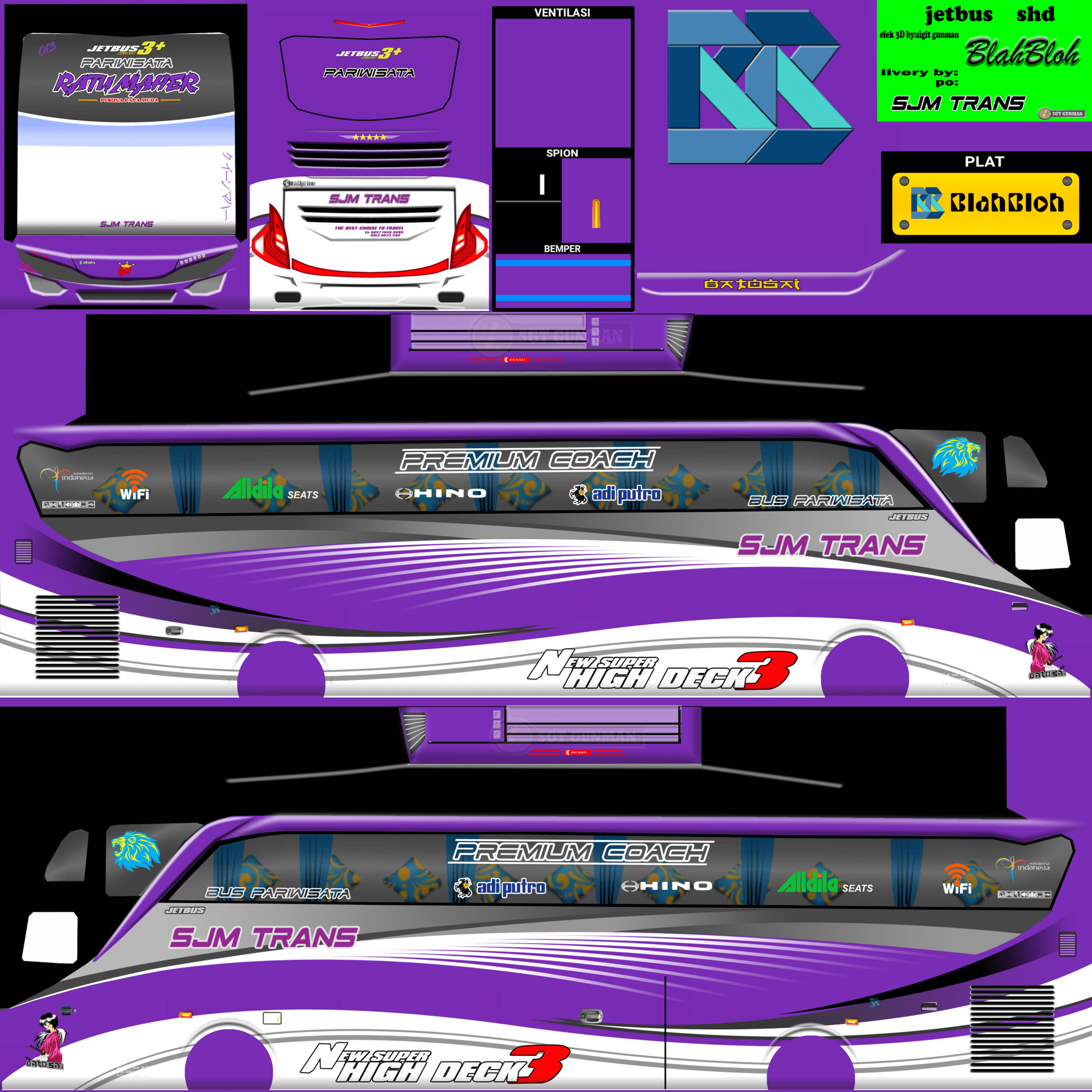 19+ Livery BUSSID Ratu Maher Series SJM Trans Keren, Ini Daftarnya! – Esportsku