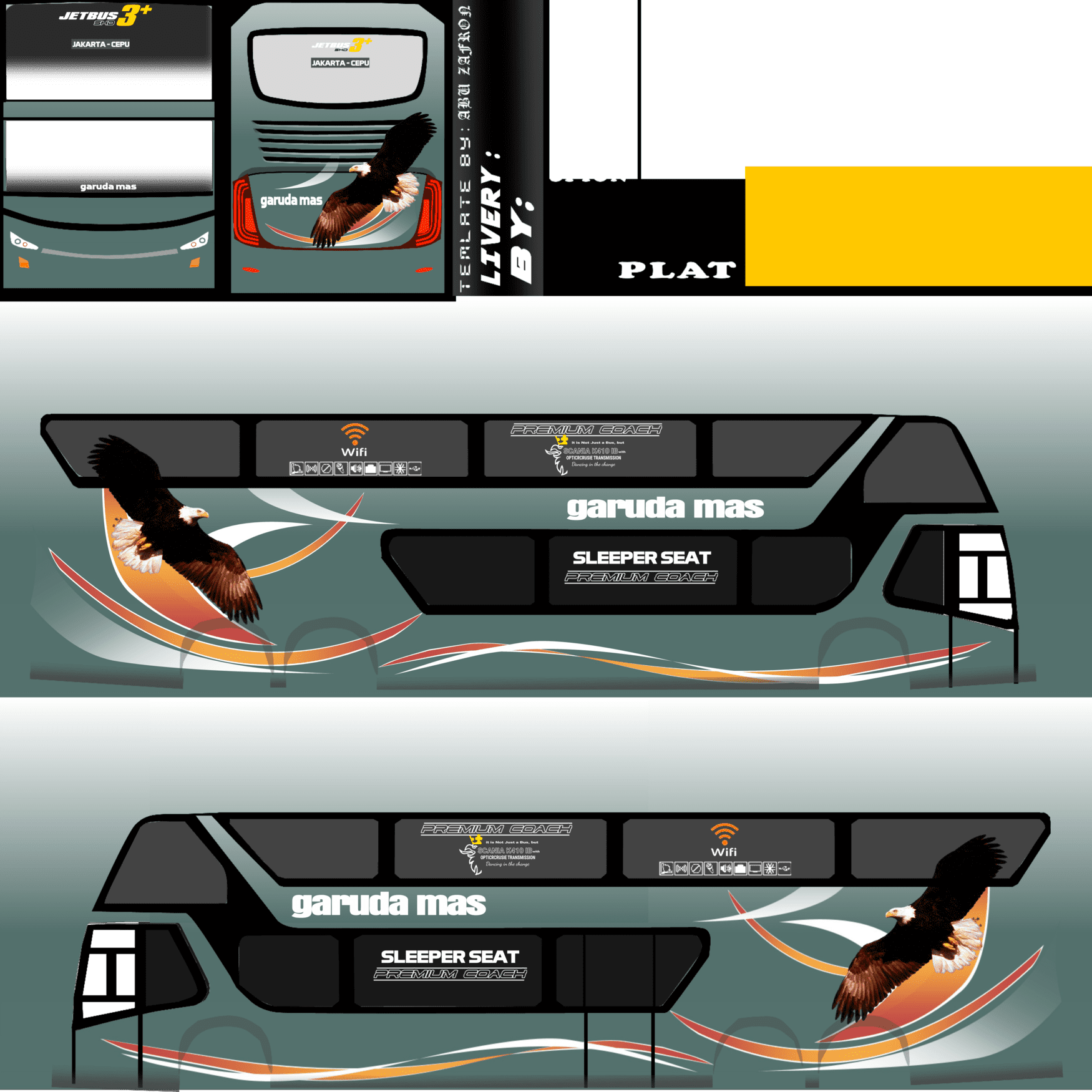 25+ Livery BUSSID Double Decker Racing, Ini Daftarnya! – Esportsku