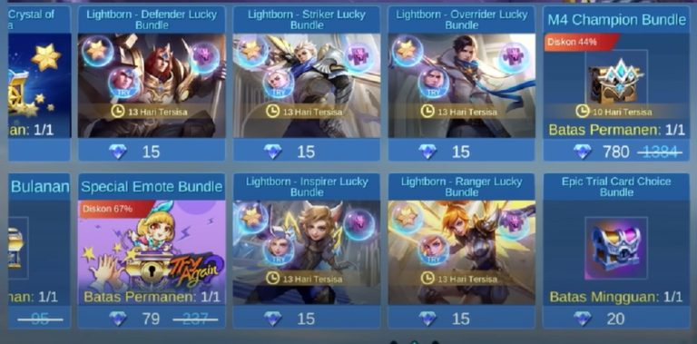 Apa Itu Lightborn Lucky Bundle Mobile Legends (ML)? – Esportsku