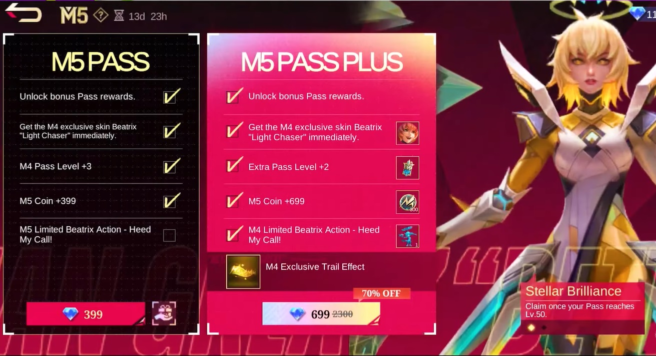 How much does the M5 Pass cost Mobile Legends (ML)? - Esports