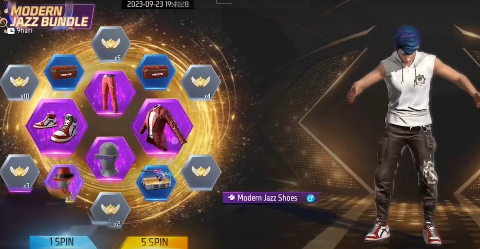 Segini Total Harga Bundle Modern Jazz Epic Free Fire (FF), Item Langka! – Esportsku