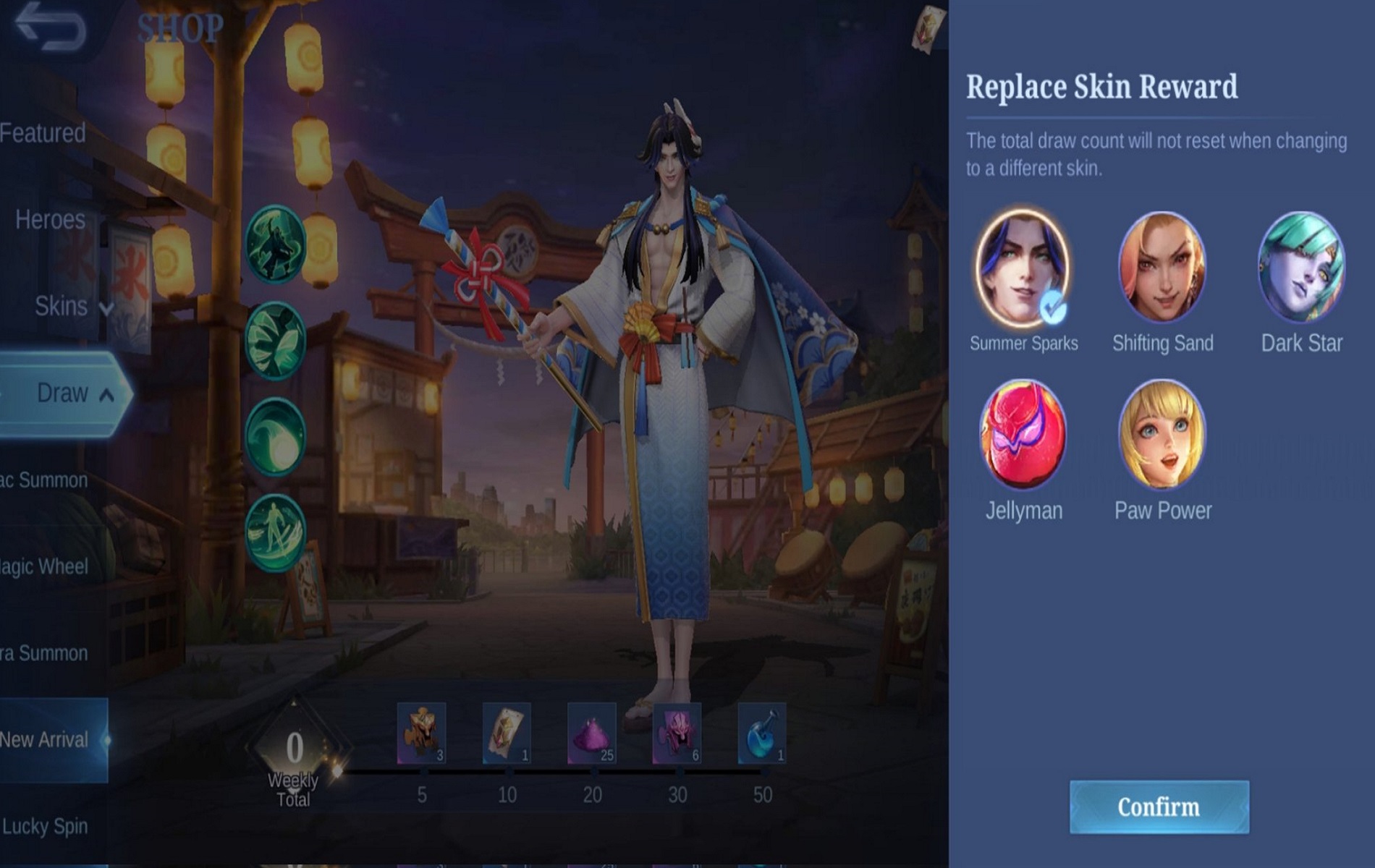 New Arrival Update Guaranteed Permanent Prize in Mobile Legends (ML ...