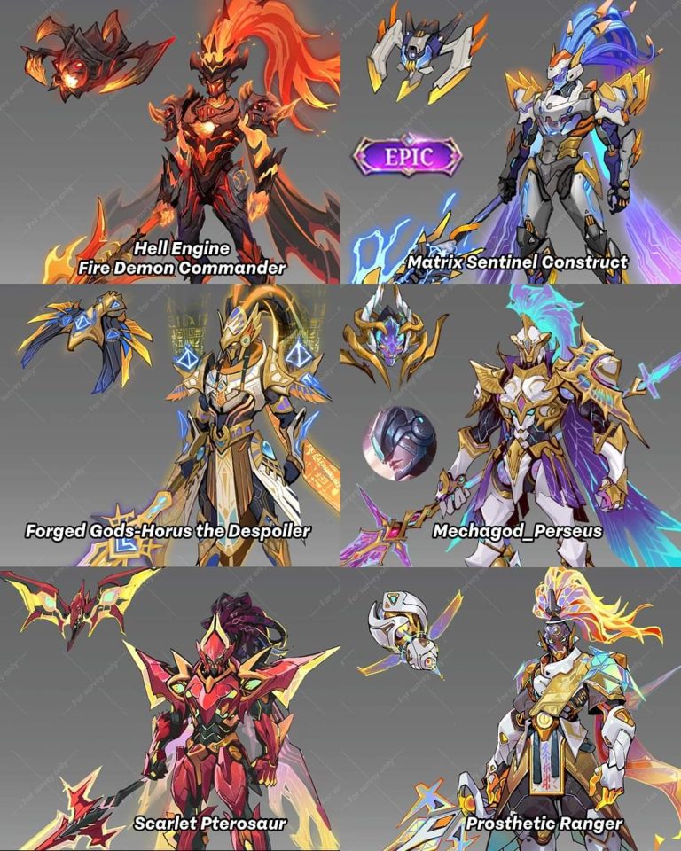 Survey Skin Epic Alpha Hell Engine Mobile Legends (ML) – Esportsku