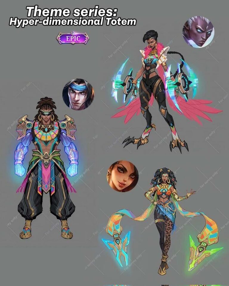 Survey Skin Squad Hyper-dimensional Totem Mobile Legends (ML) – Esportsku