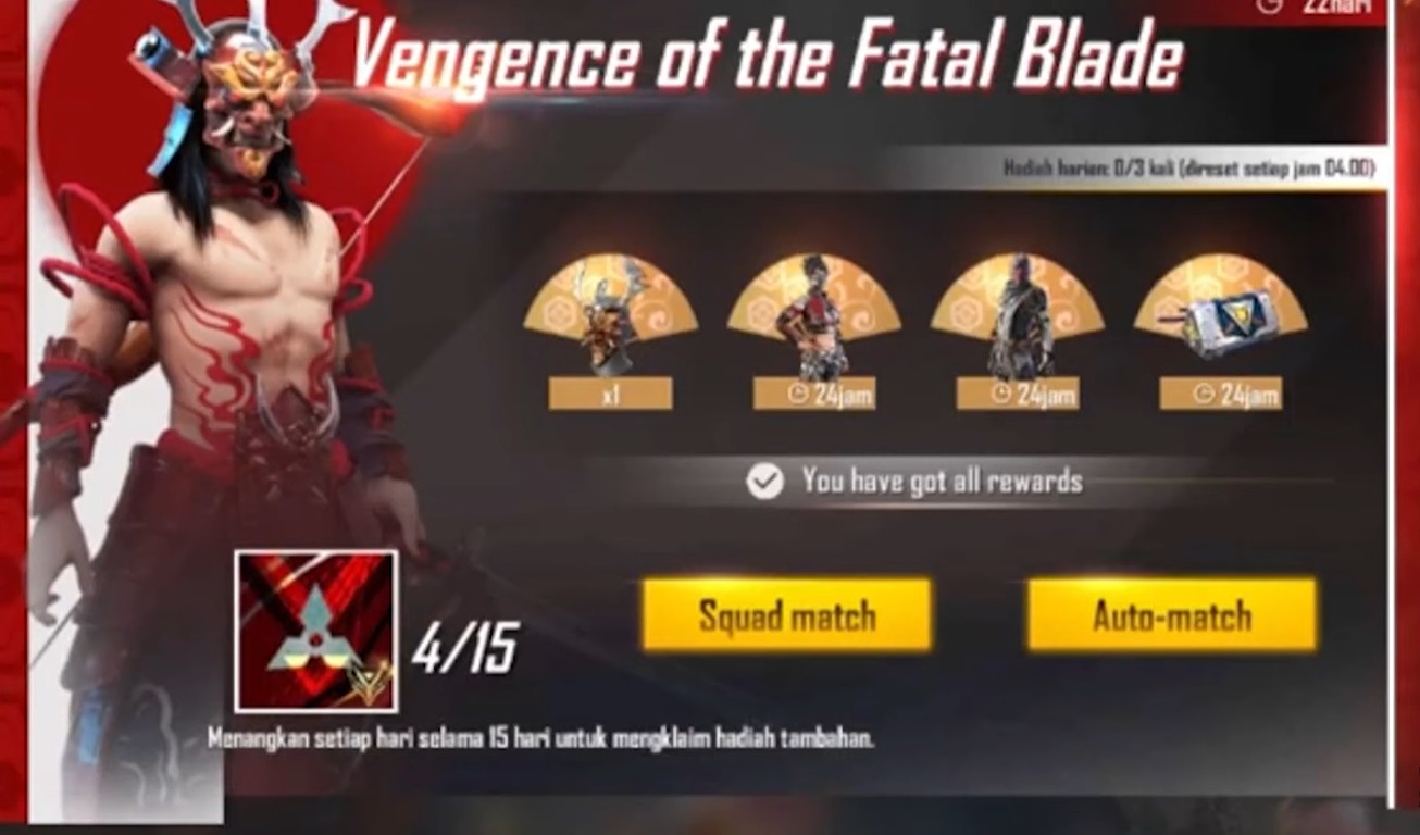 Kapan Topeng Fatal Blade Rilis Lagi Di Free Fire (FF)? – Esportsku