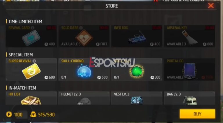 Bisa Beli Skill Karakter di Vending Machine Free Fire (FF), OP Parah ...