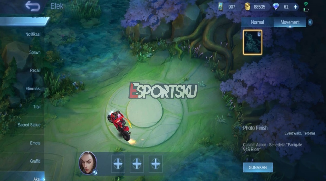 5 Cara Dapatkan Efek Movement Ducati Mobile Legends (ML) – Esportsku