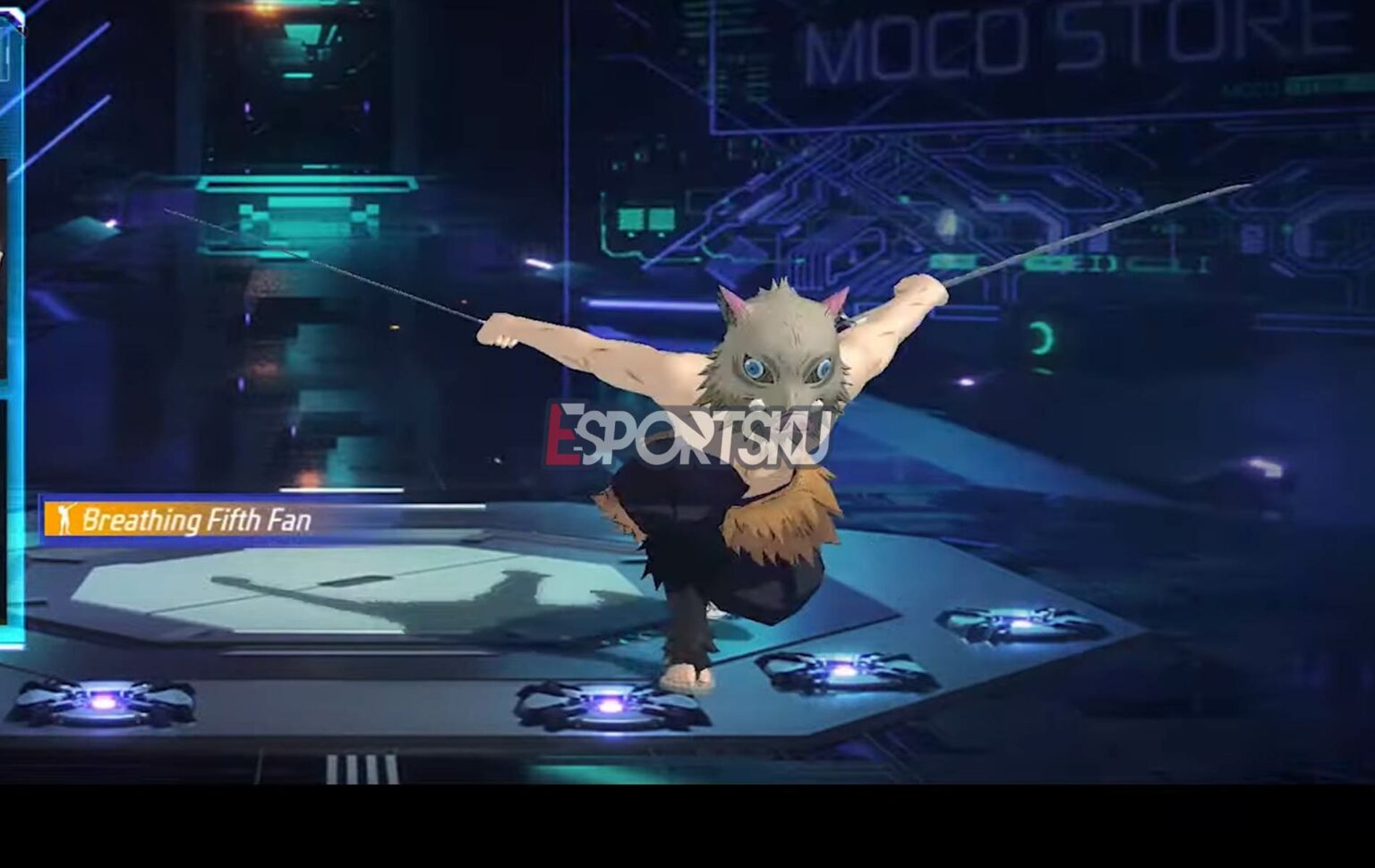 Tanggal Event Emote Pernapasan Binatang Buas Inosuke Free Fire (FF ...