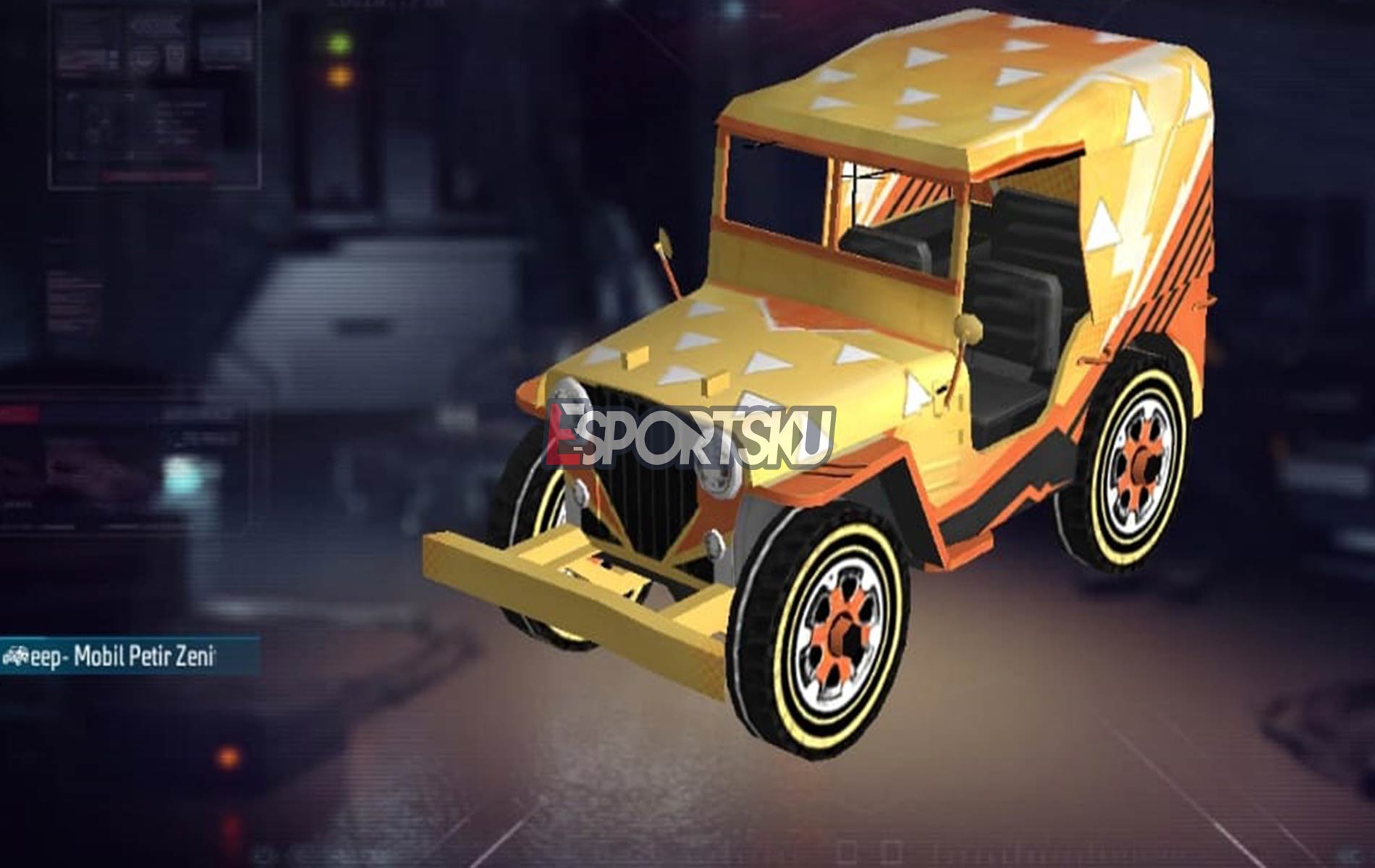 5 Cara Dapatkan Skin Jeep Petir Zenitsu Free Fire (FF) – Esportsku