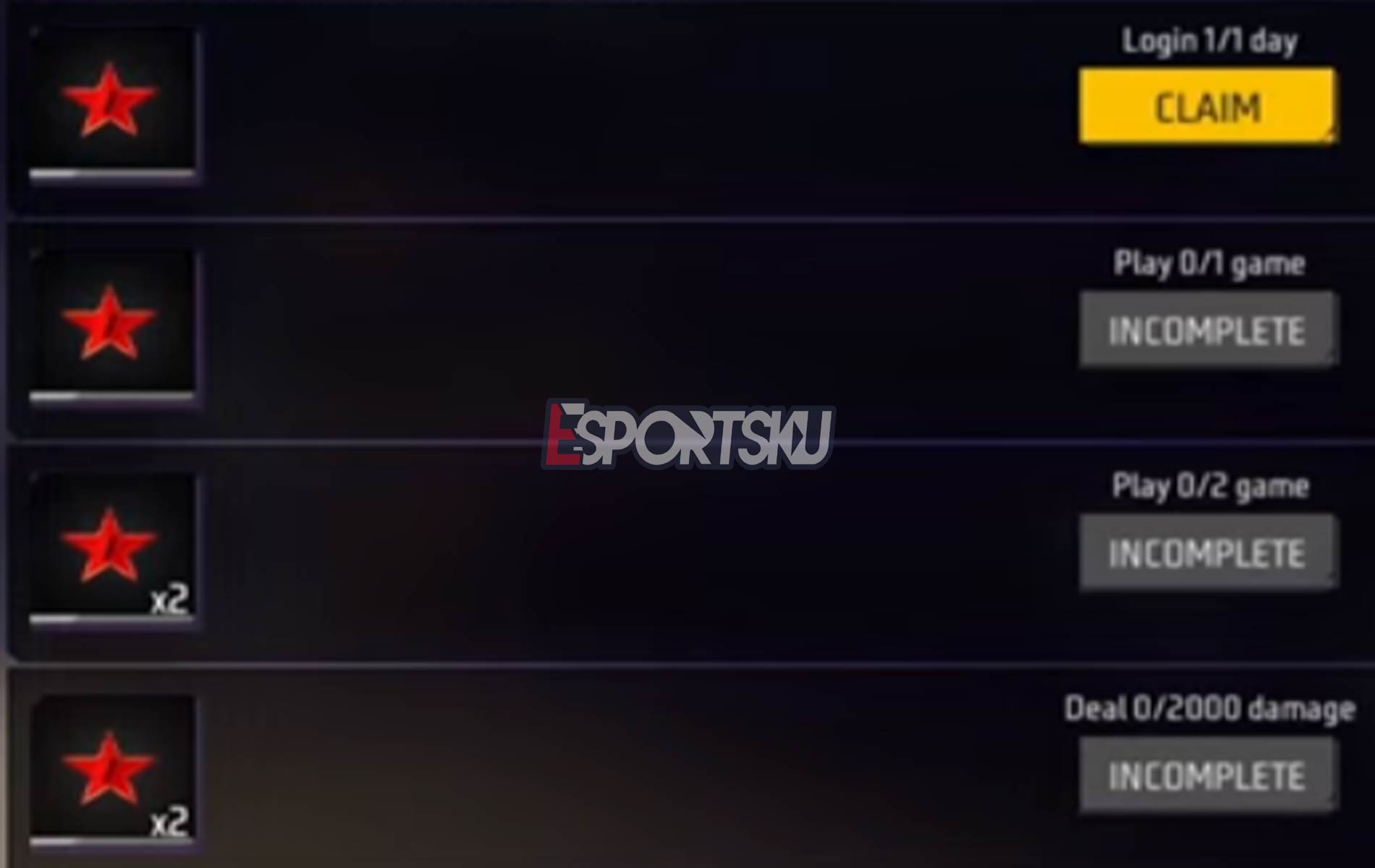 5 Cara Dapatkan Star Token 03 Free Fire (FF) – Esportsku