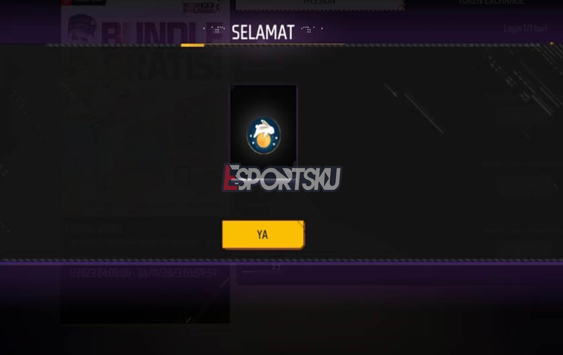 5 Cara Dapatkan Token Bunny With Moon Free Fire (FF) – Esportsku