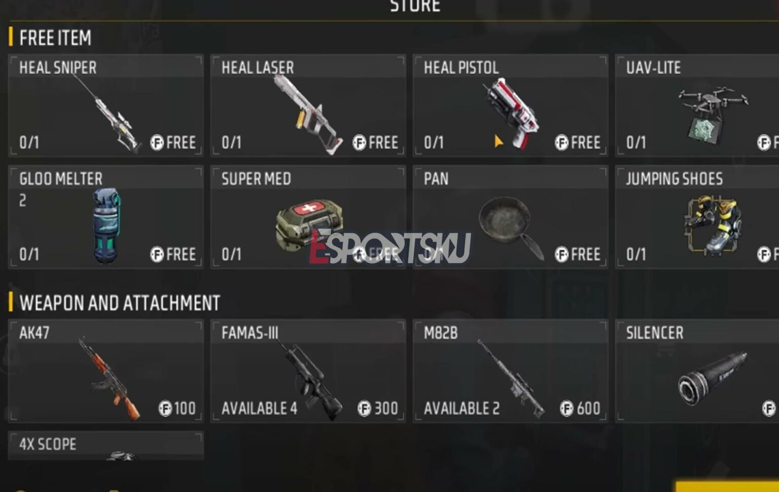 Tips Menentukan Loadout Clash Squad Free Fire (FF), Auto Win! – Esportsku