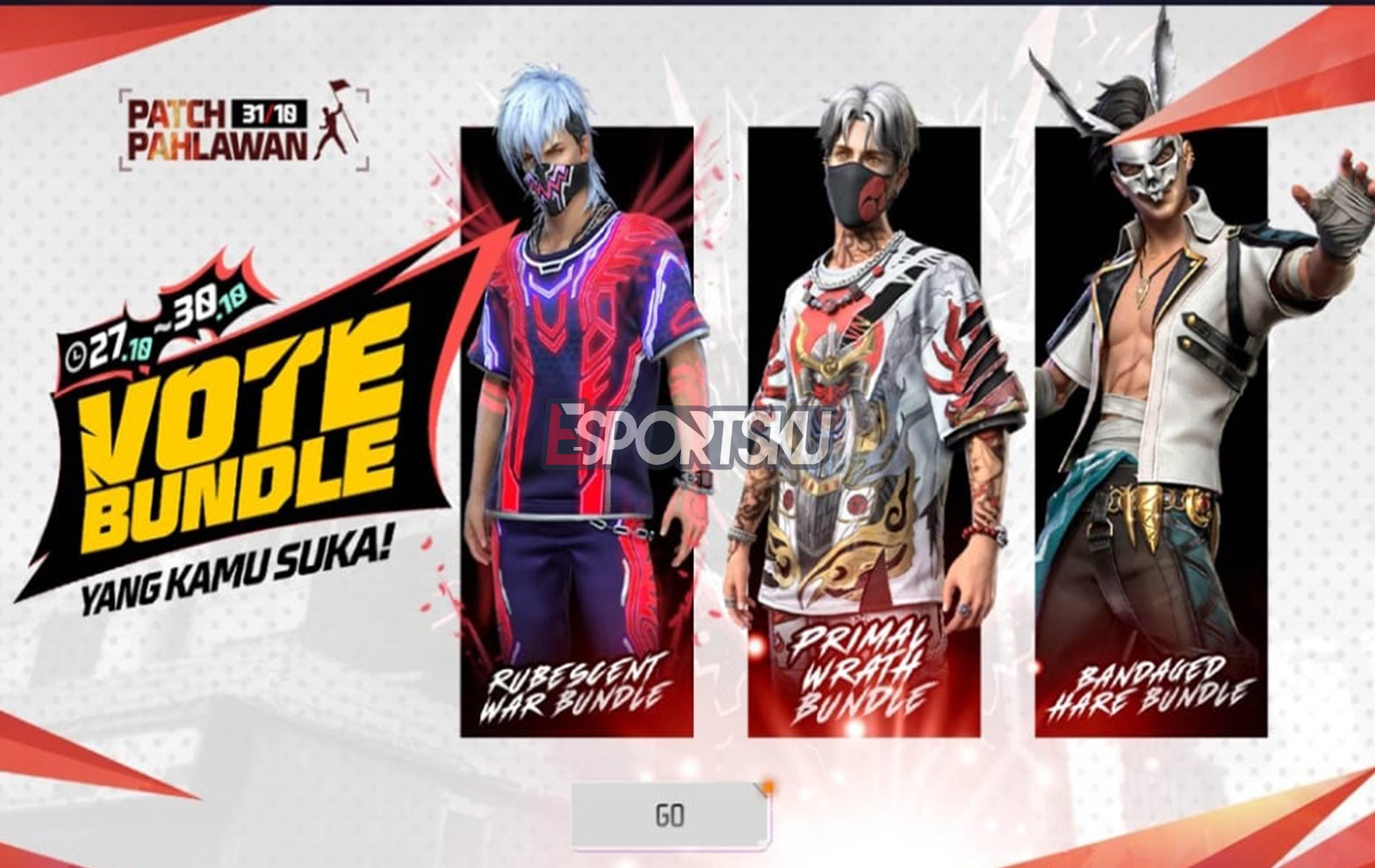 6 Cara Vote Bundle Gratis Free Fire (FF), Kesempatan Emas! – Esportsku