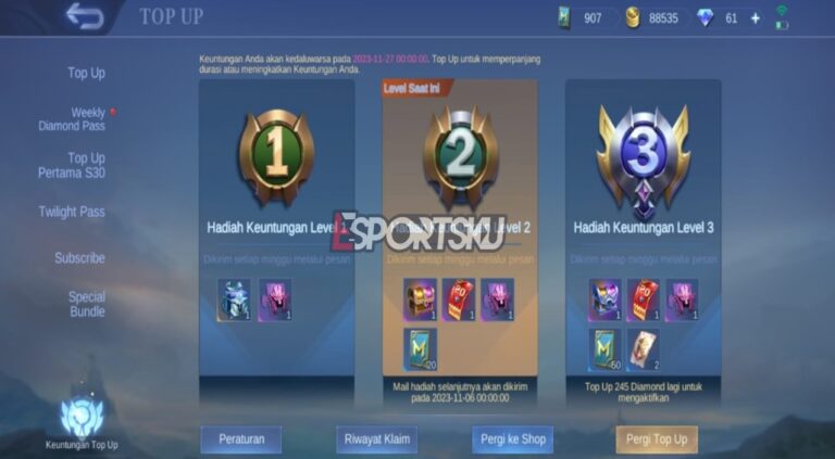 Kapan Keuntungan Top Up Reset Mobile Legends (ML)? – Esportsku