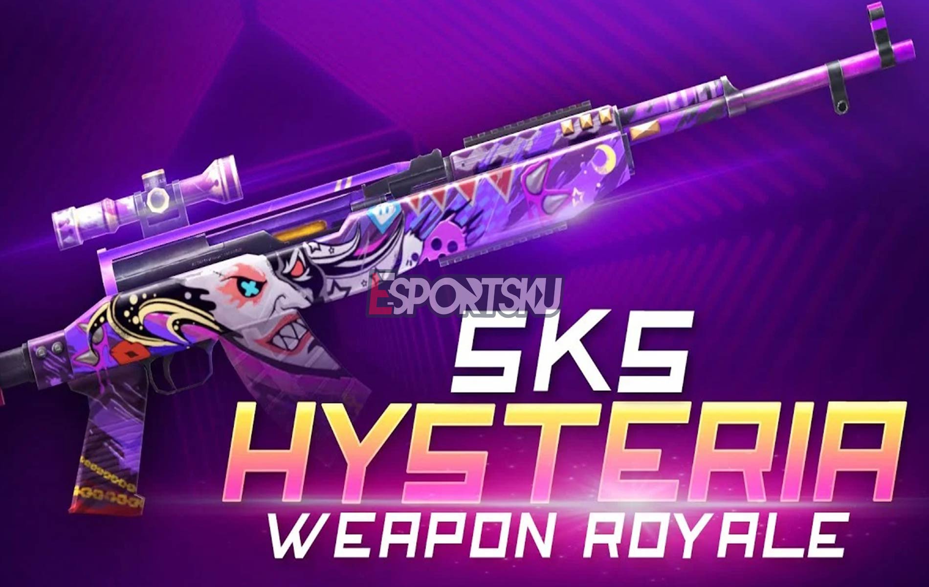 5 Kombinasi Senjata SKS Free Fire (FF) – Esportsku