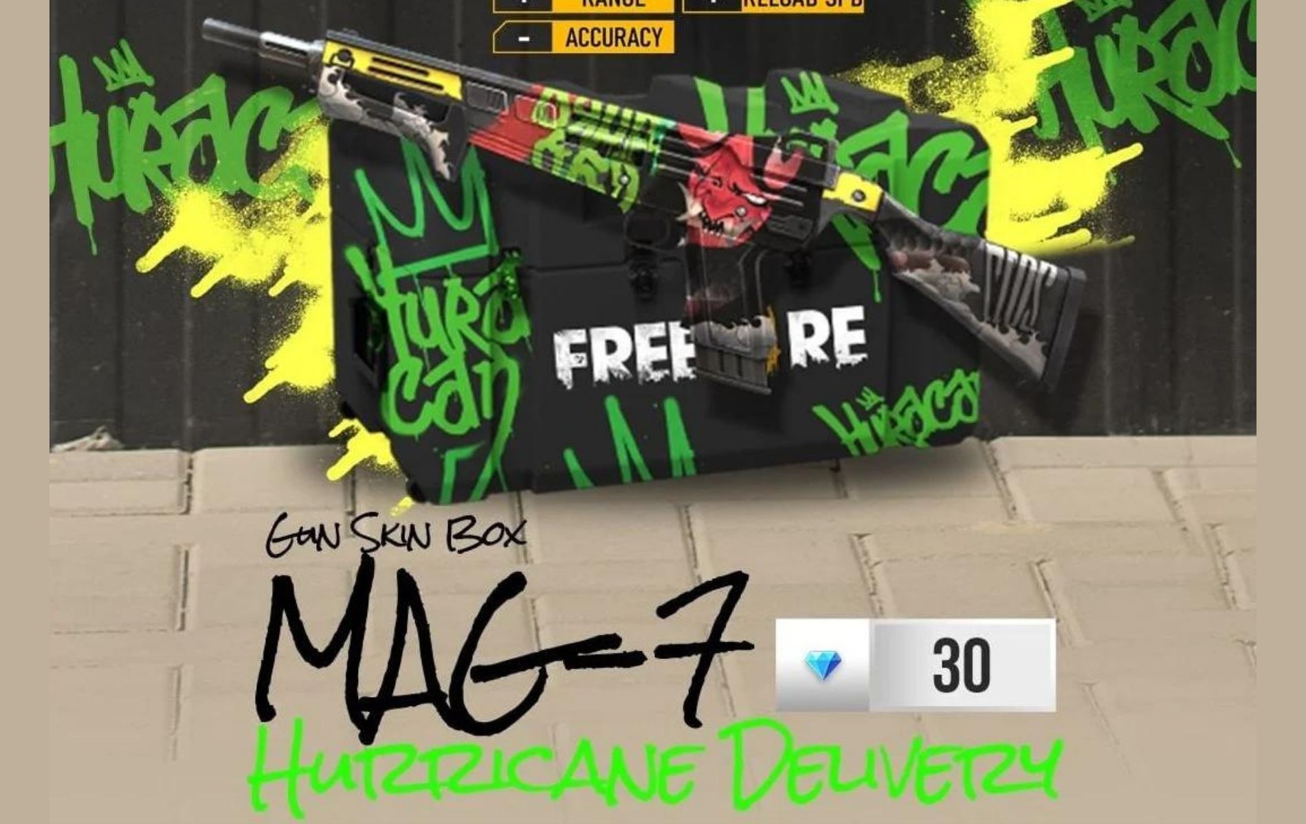 Tips Dapat Skin MAG-7 Hurricane Event Kostum Inosuke Free Fire (FF ...