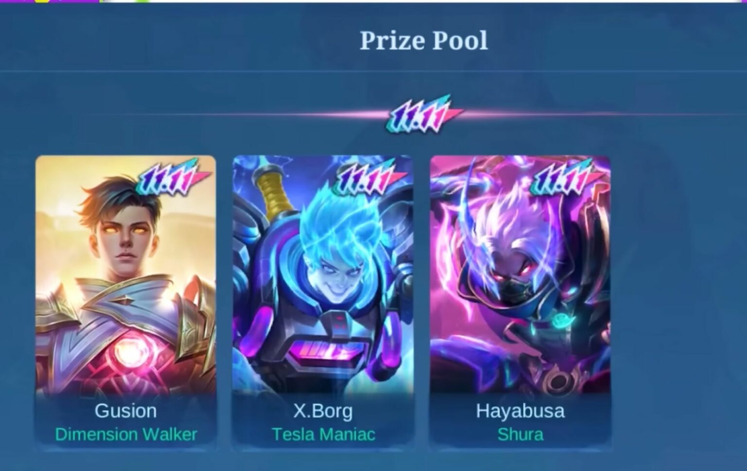 Prize Pool Event Veiled Sky Wish Mobile Legends (ML) – Esportsku