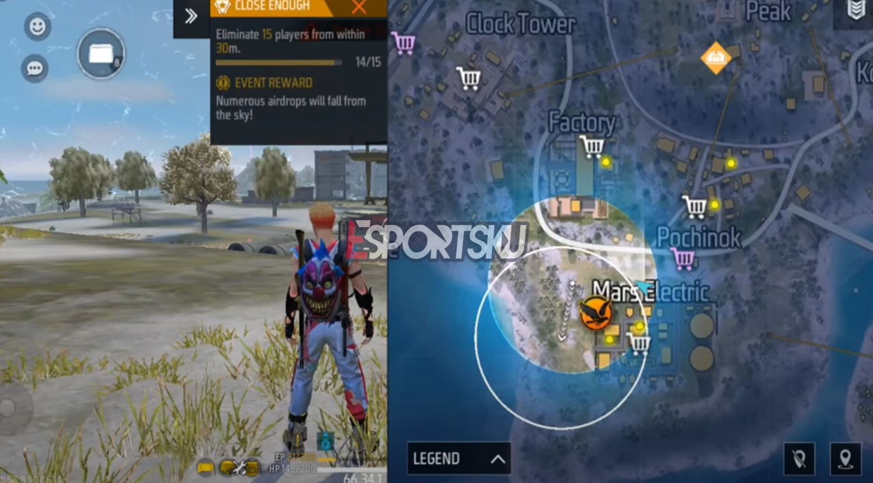 Safezone Battle Royale Bergerak di OB42 FF, Hentikan Ngendok! – Esportsku