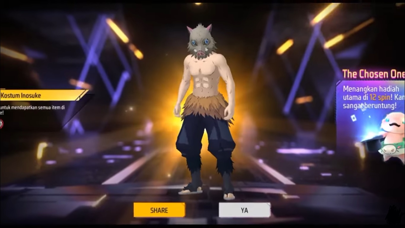 Ada Trik Spin Bundle Inosuke Free Fire (FF)? – Esportsku