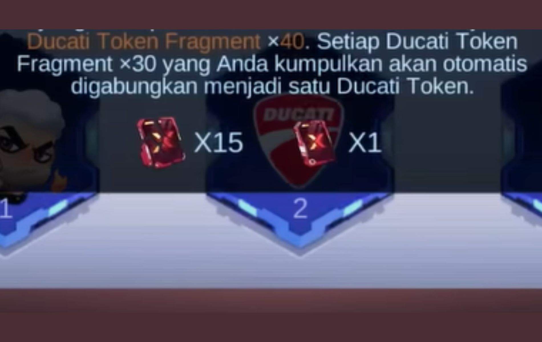 Konversi Ducati Token Fragment Mobile Legends (ML) – Esportsku