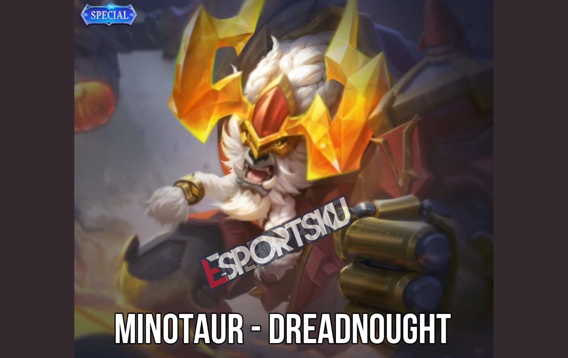 Kapan Rilis Skin Special Minotaur Dreadnought Mobile Legends (ML ...