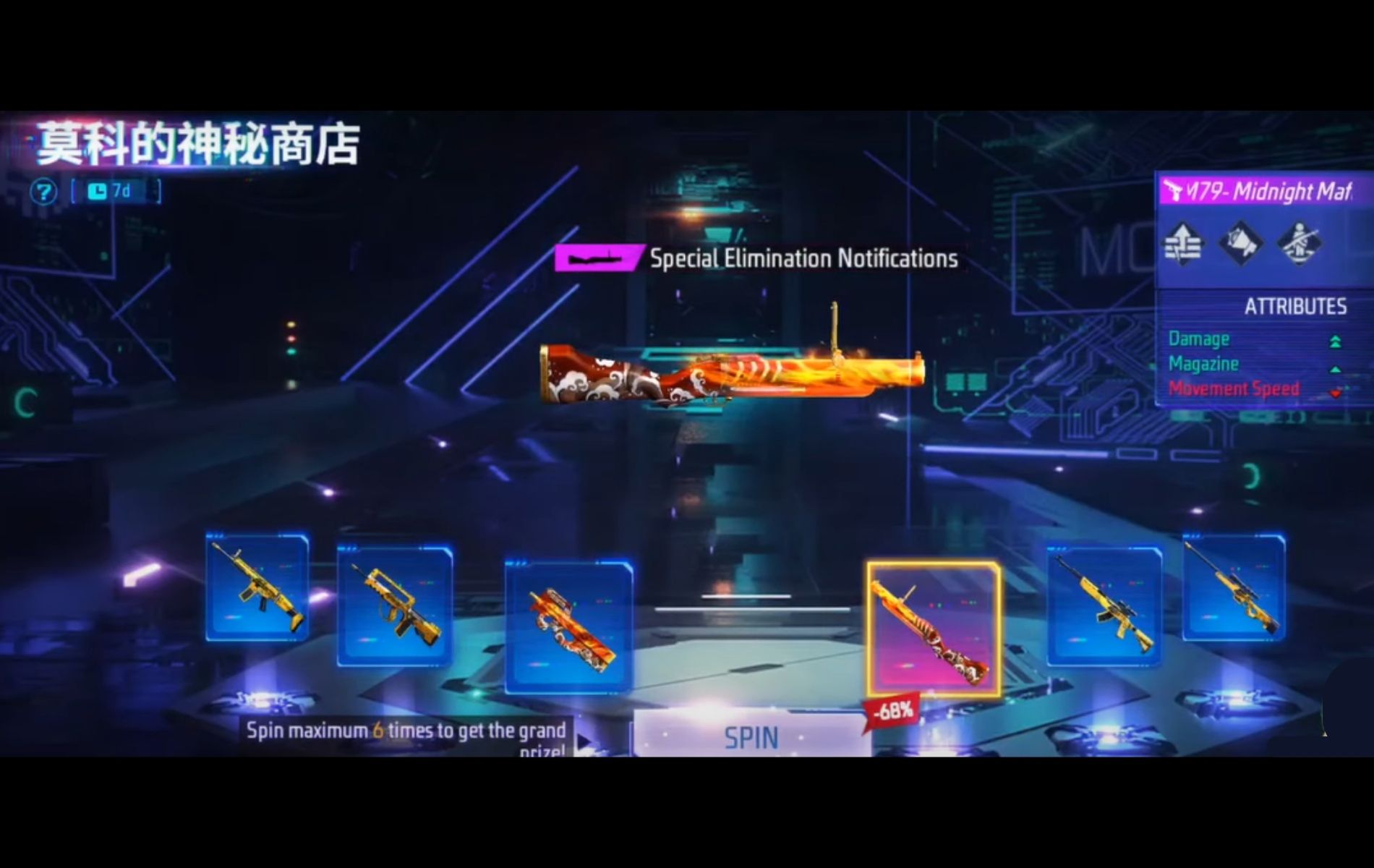 Kapan Skin M79 Midnight Mafia Rilis Lagi Di Free Fire (FF)? – Esportsku