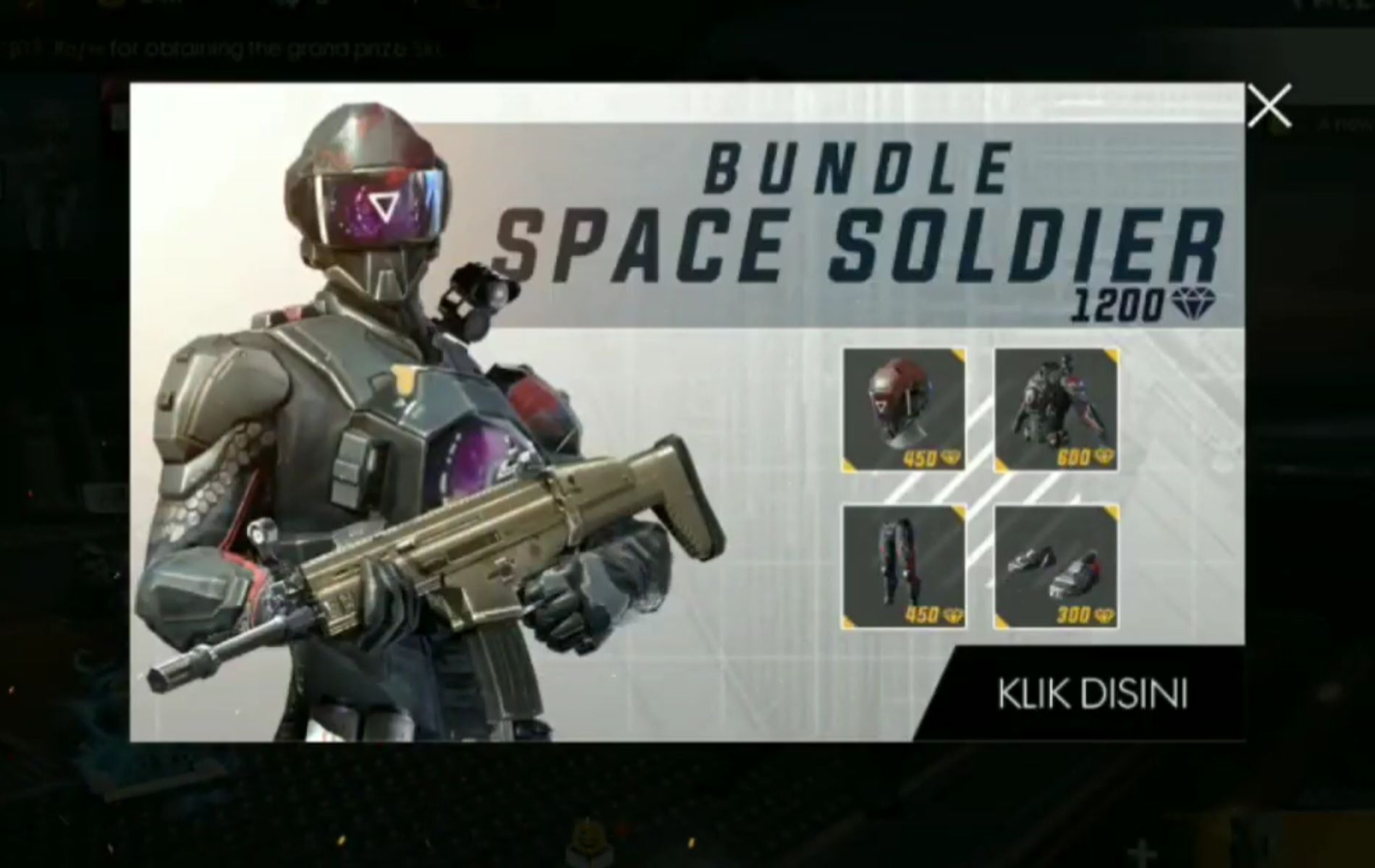 Kapan Bundle Space Soldier Hadir Lagi Di Free Fire (FF)? – Esportsku
