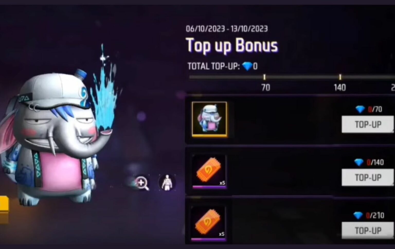 Hadiah Event Jumbo Bonus Topup Free Fire (FF) – Esportsku