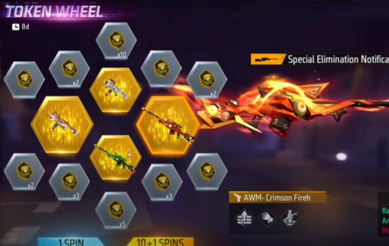 Hadiah Skin Event UMP X AWM Ring Free Fire (FF)? – Esportsku