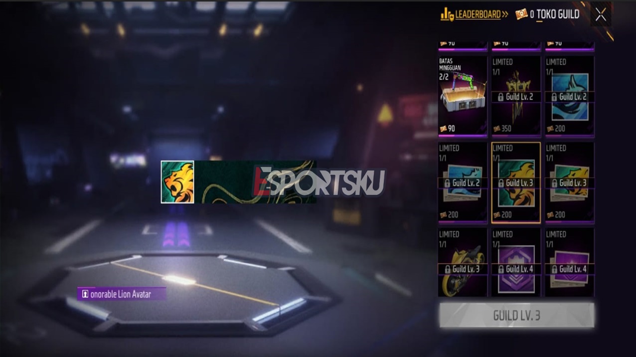 5 Cara Dapatkan Avatar dan Banner Guild Free Fire (FF) – Esportsku