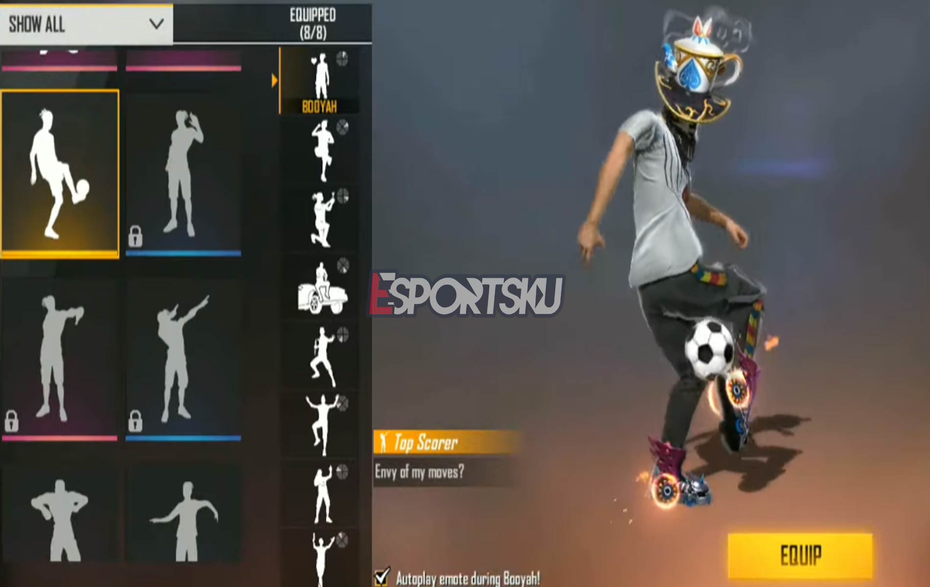 5 Cara Dapatkan Emote Kick Ball Free Fire (FF) – Esportsku