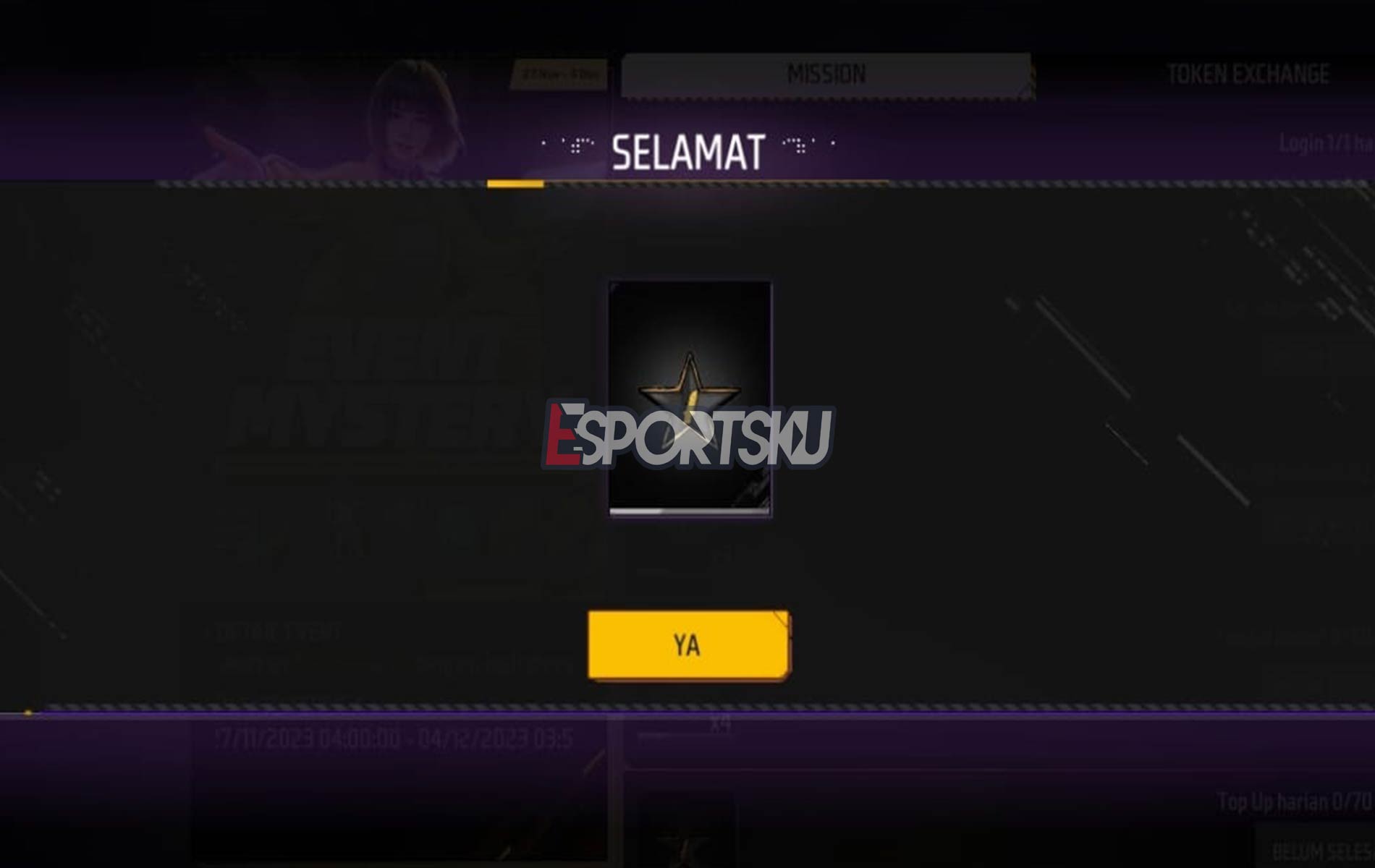 5 Cara Dapatkan Token Star 01 Free Fire (FF) – Esportsku