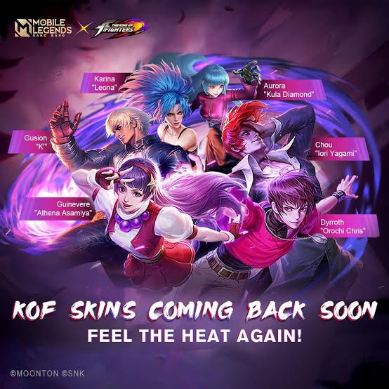 Tanggal Resale Event KOF 2023 Mobile Legends (ML) – Esportsku