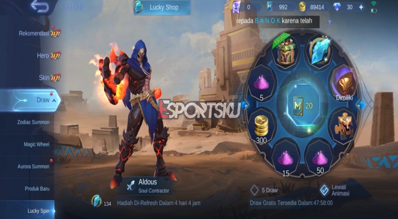Lucky Spin Mobile Legends (ML) Selanjutnya 2023 – Esportsku