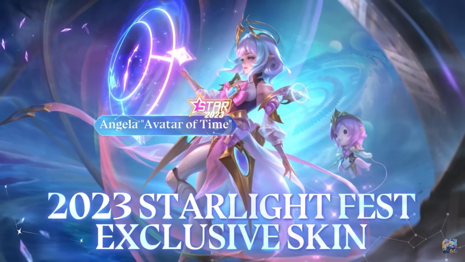 StarLight Fest Exclusive Skin Angela Mobile Legends Avatar of Time ...