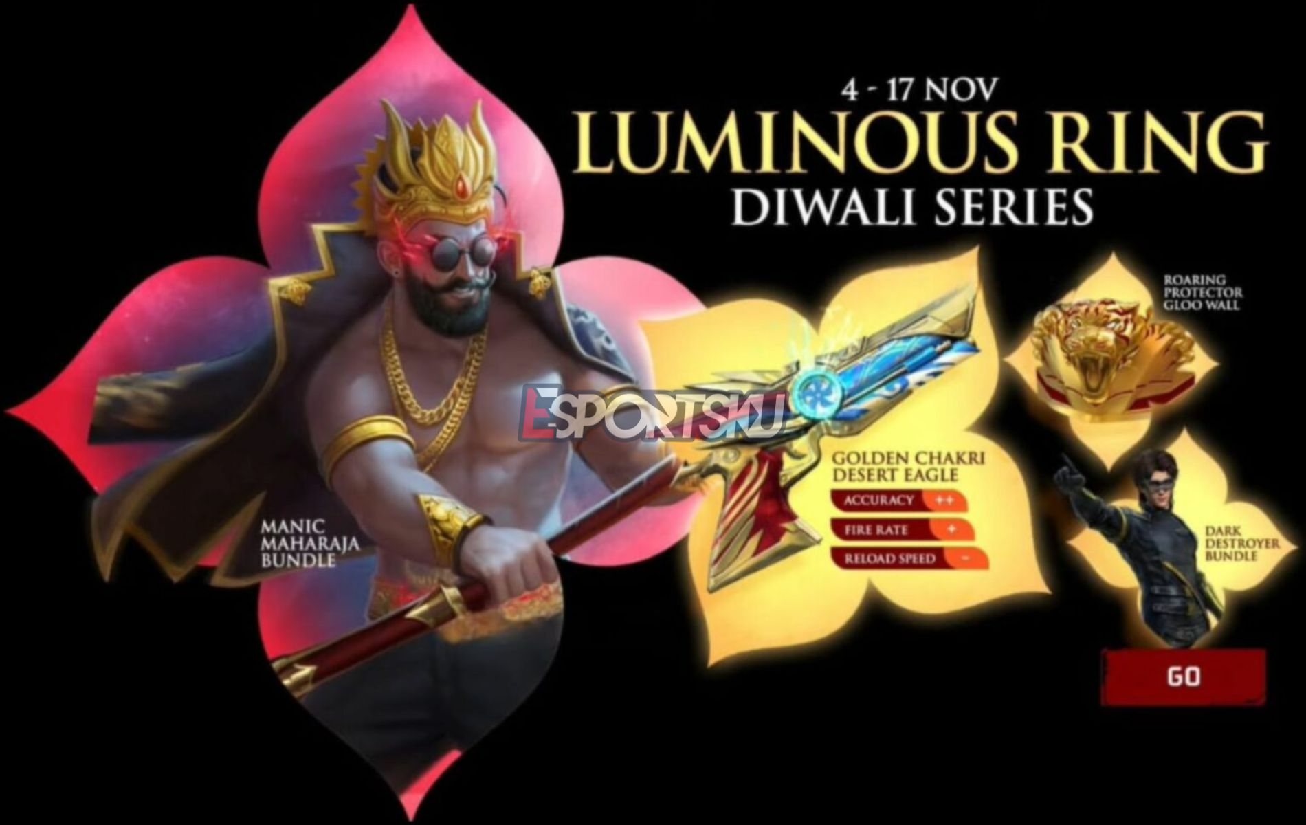 Hadiah Event Luminous Ring Free Fire (FF)? – Esportsku