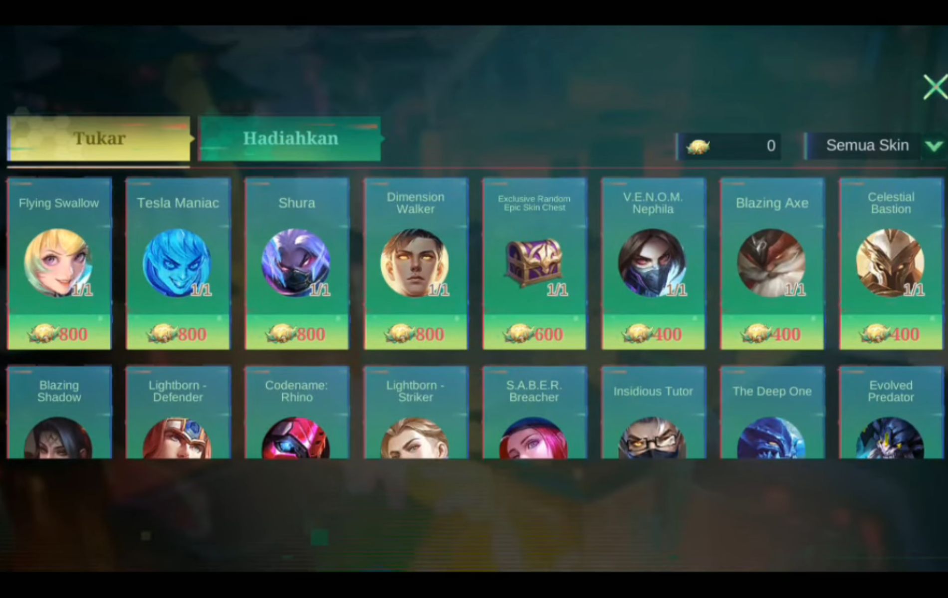 Crest Conversion Event Veiled Sky Wish Mobile Legends (ML) - Esports