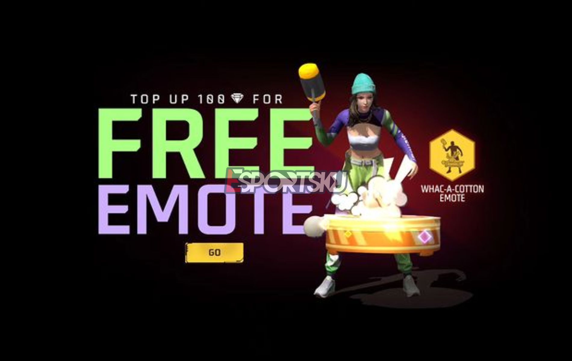 Event Free Emote Top Up Free Fire (FF) – Esportsku