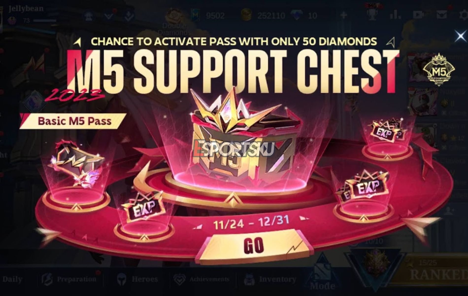 Event M5 Support Chest Mobile Legends (ML), Untung Atau Rugi? – Esportsku