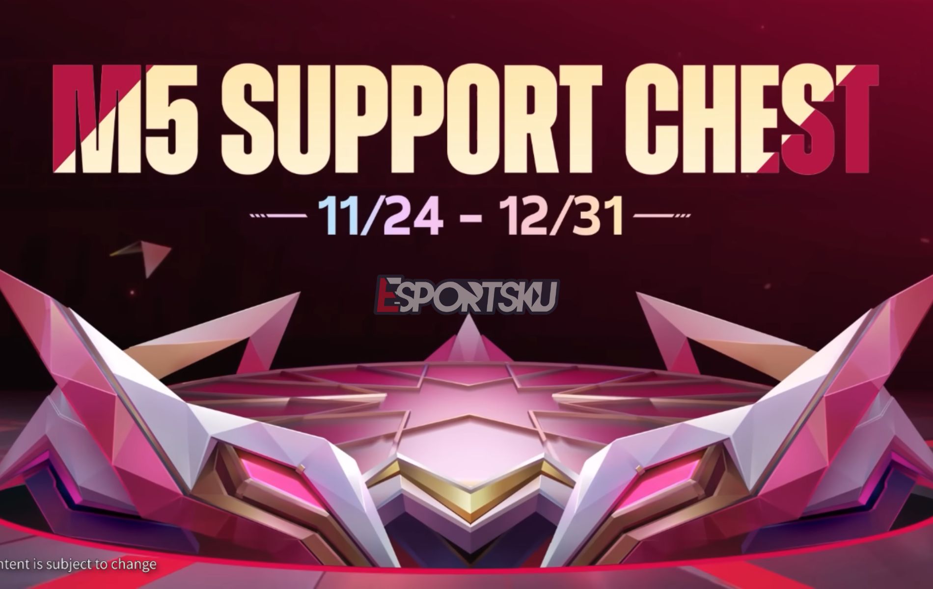 Kapan Event M5 Support Chest Hadir Di Mobile Legends (ML) – Esportsku