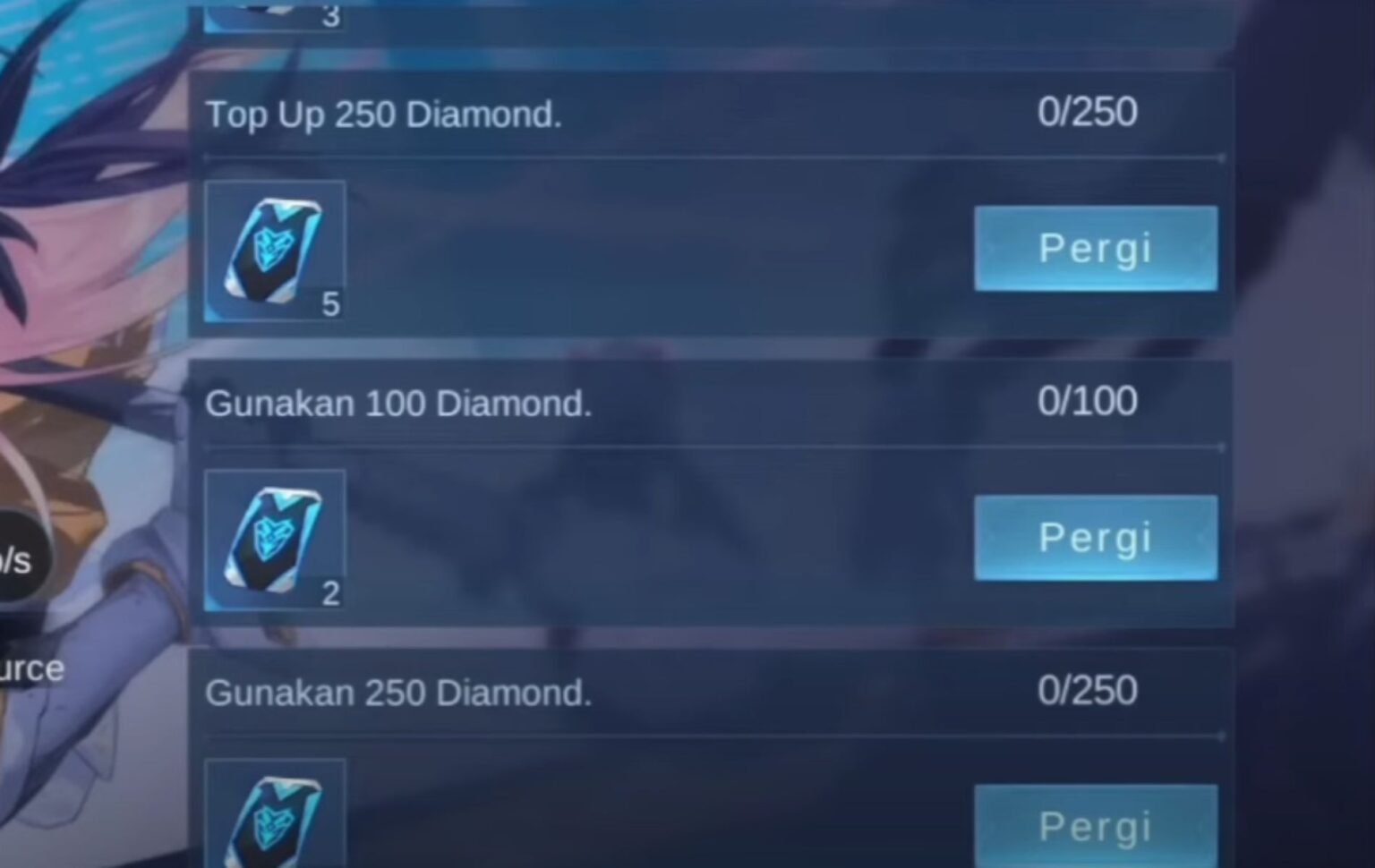 Berapa Tiket Event Aspirant Lesley & Chang’e Mobile Legends (ML ...