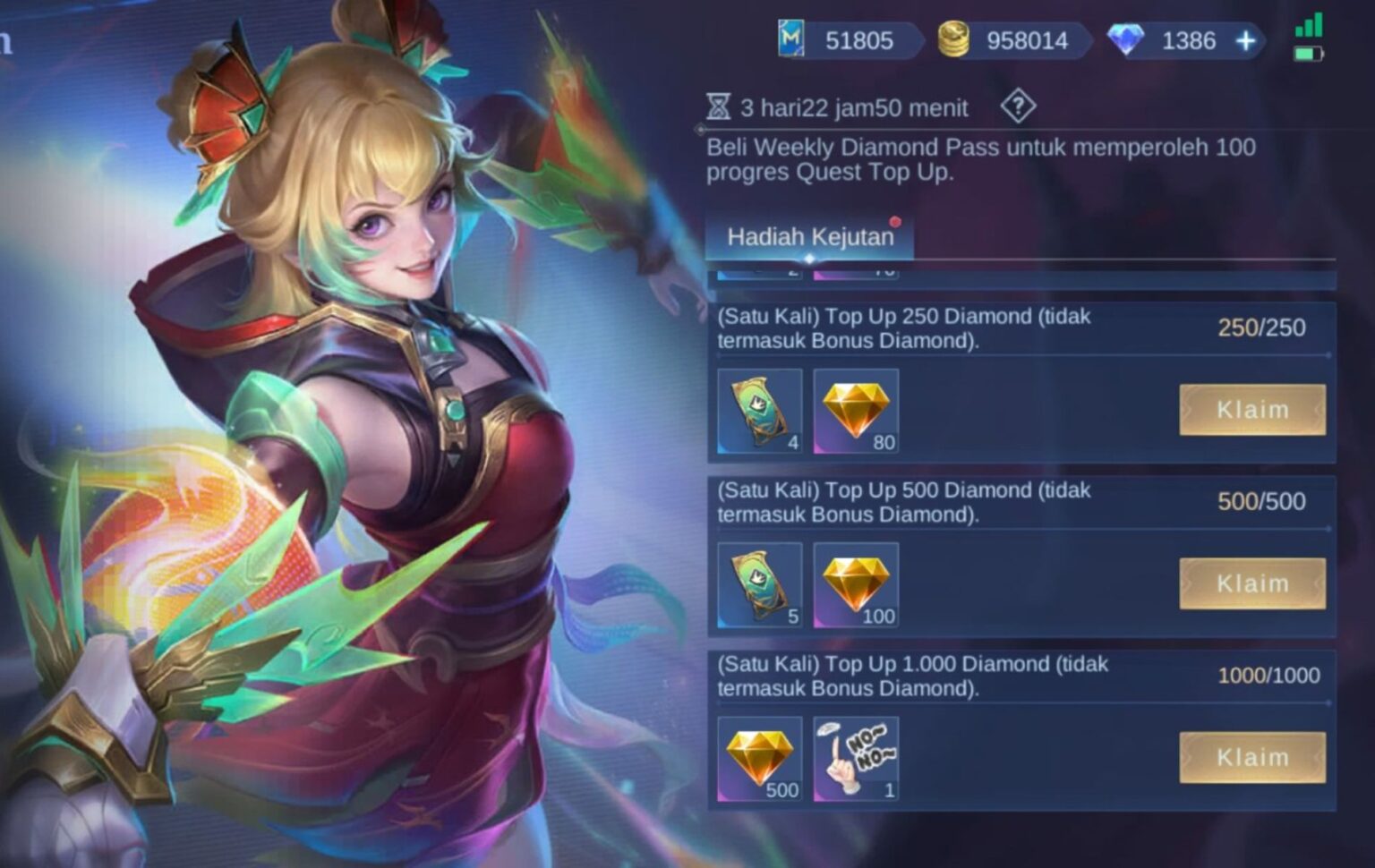 Cara Topup Diamond Kuning Veiled Sky Wish Mobile Legends (ML) – Esportsku